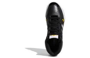 Adidas Originals Drop Step High Top Sneakers - Black/yellow
