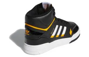 Adidas Originals Drop Step High Top Sneakers - Black/yellow