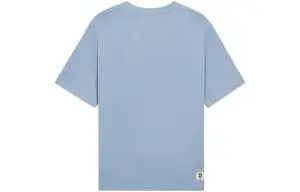 LI-NING Floral Cartoon Graphic T-shirt 'blue