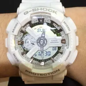Casio G-shock Analog-digital Watch - White