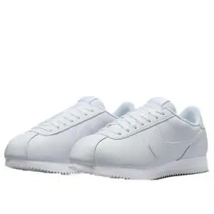 Nike Cortez Leather Sneakers - White/white