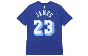 Nike Los Angeles Lakers Lebron James Basketball Short Sleeve Tee