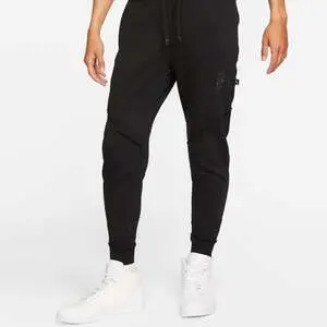 JORDAN Zion Performance Alphabet Embroidered Solid Color Bundle Feet Sports Pants