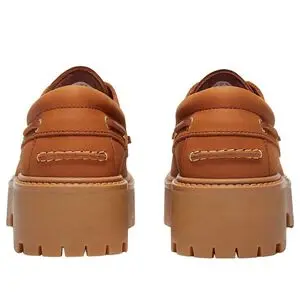 Timberland Stone Street Platform Boat Shoe - Rust Nubuck