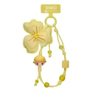 POP MART Dimoo Moments In Bloom Series Decorative Charm 'caught Spring - Multi-color