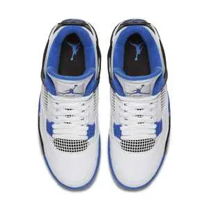 JORDAN Air 4 Retro Motorsports - White/blue/black