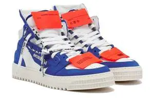 Off-White Off-court 3.0 High Top Sneakers - Blue/white