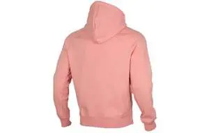 JORDAN Athleisure Logo Fleece Lined Hoodie - Pink