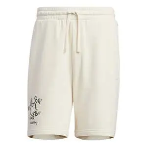 Adidas Neo X . Crossover Cartoon Pattern Stripe Athleisure Casual Sports Shorts - Multi-color