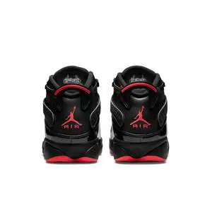 JORDAN Rings "black Infrared" High Top Sneakers - Black/red