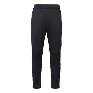 Nike Pants Elastic Waist Breathable Pants - Black
