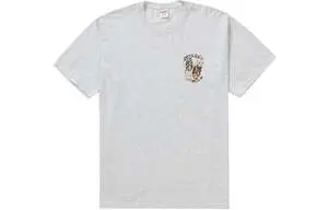 Supreme Ss20 Week 1 Laugh Now Tee Thorns Smiling Face Printing Short Sleeve Gray - Grey