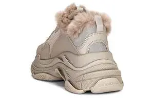 Balenciaga Triple S Sneakers - Beige/black