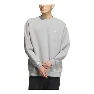 Adidas Logo Crew Sweatshirt - Grey