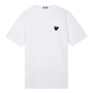 Play Comme Des Garcon Heart T-shirt - White