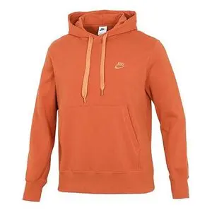 Nike French Terry Hoodie - Orangered