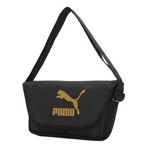 PUMA Originals Messenger Bag - Black/gold