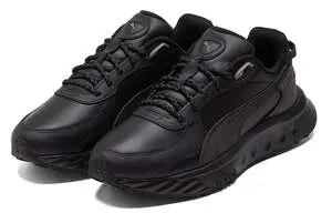 PUMA Wild Rider Reflective Low Top Sneakers - Black