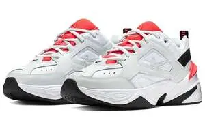 Nike M2k Tekno Sneakers - White/orange