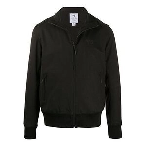 Adidas Y-3 Embroidered Long Sleeve Jacket - Black