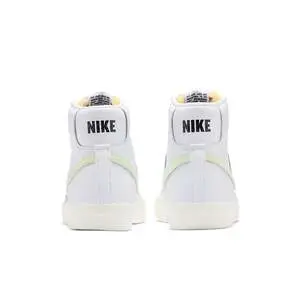 Nike Blazer Mid '77 High Top Sneakers - White/yellow