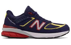 NEW BALANCE 990v5 Made In Usa Low Top Sneakers - Purple/white/red