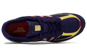 NEW BALANCE 990v5 Made In Usa Low Top Sneakers - Purple/white/red