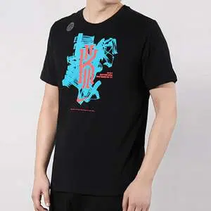 Nike Dri-fit Kyrie Irving Basketball Short Sleeve Tee - Black
