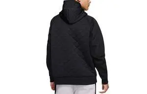 JORDAN Quilted Zip-up Hoodie