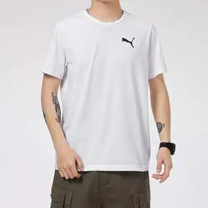 PUMA Essentials Logo Tee 'white