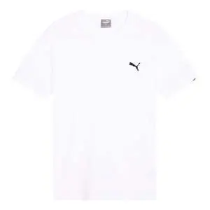PUMA Essentials Logo Tee 'white - White/black