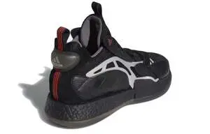 Adidas Zoneboost High Top Sneakers - Cblack/actred/grefou