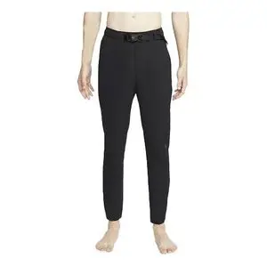 Nike X Mmw Crossover Ss22 Elastic Waist Solid Color Casual Long Pants/trousers Autumn Black - Multi-color