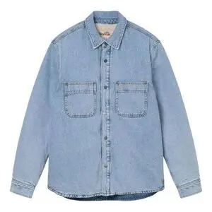 StÜssy Sherpa Lined Shirt - Blue