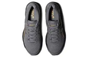 Asics Gel-flux 4 Athletic Low Top Sneakers - Grey/gold