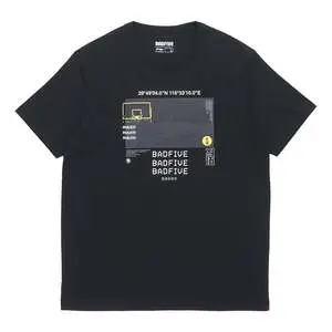 LI-NING Badfive Graphic T-shirt - Black