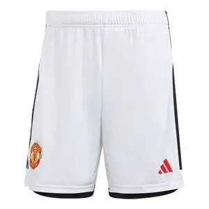 Adidas Manchester United 23/24 Home Shorts - White