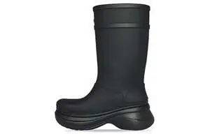 Balenciaga Crocs X Boots - Black