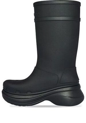 Balenciaga Crocs X Boots - Black