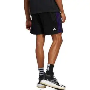 Adidas Sports Shorts With Stripe Detailing