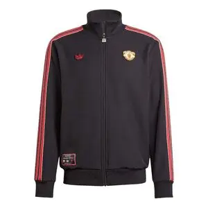 Adidas Manchester United Track Jacket - Black/red