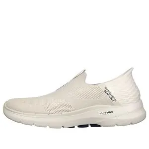 Sketchers Skechers Slip-Ins Go Walk 6 Athletic Sneakers Natural