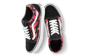 VANS Old Skool 'valentines Hearts' Low Top Sneakers - Red
