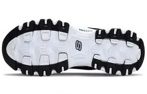 Sketchers D'lites Sneakers - Black/silver