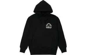 PALACE X Evisu Fw21 Tri-godhead Hoodie - Black