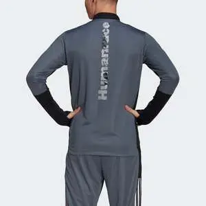 Adidas X Real Madrid Half Zip Pullover - Blackgray