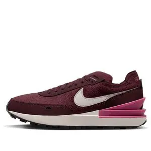 Nike Waffle One Se "burgundy Crush" Sneakers - Brownblack