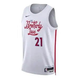 Nike Dri-fit Nba Philadelphia 76ers Joel Embiid City Edition 2022/23 Swingman Jersey - None