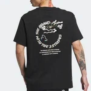 Adidas Originals Chinese New Year Graphic Tee Asia Sizing - Black