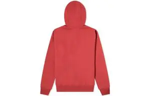 Nike Nrg Solo Swoosh Fleece Hoodie 'red - Cedar/white